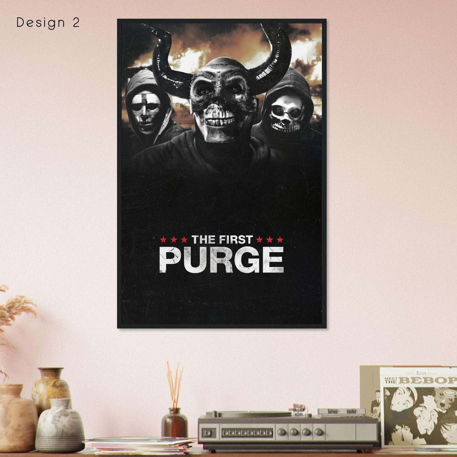 The First Purge (2018) Movie Poster Print - Citiesbox