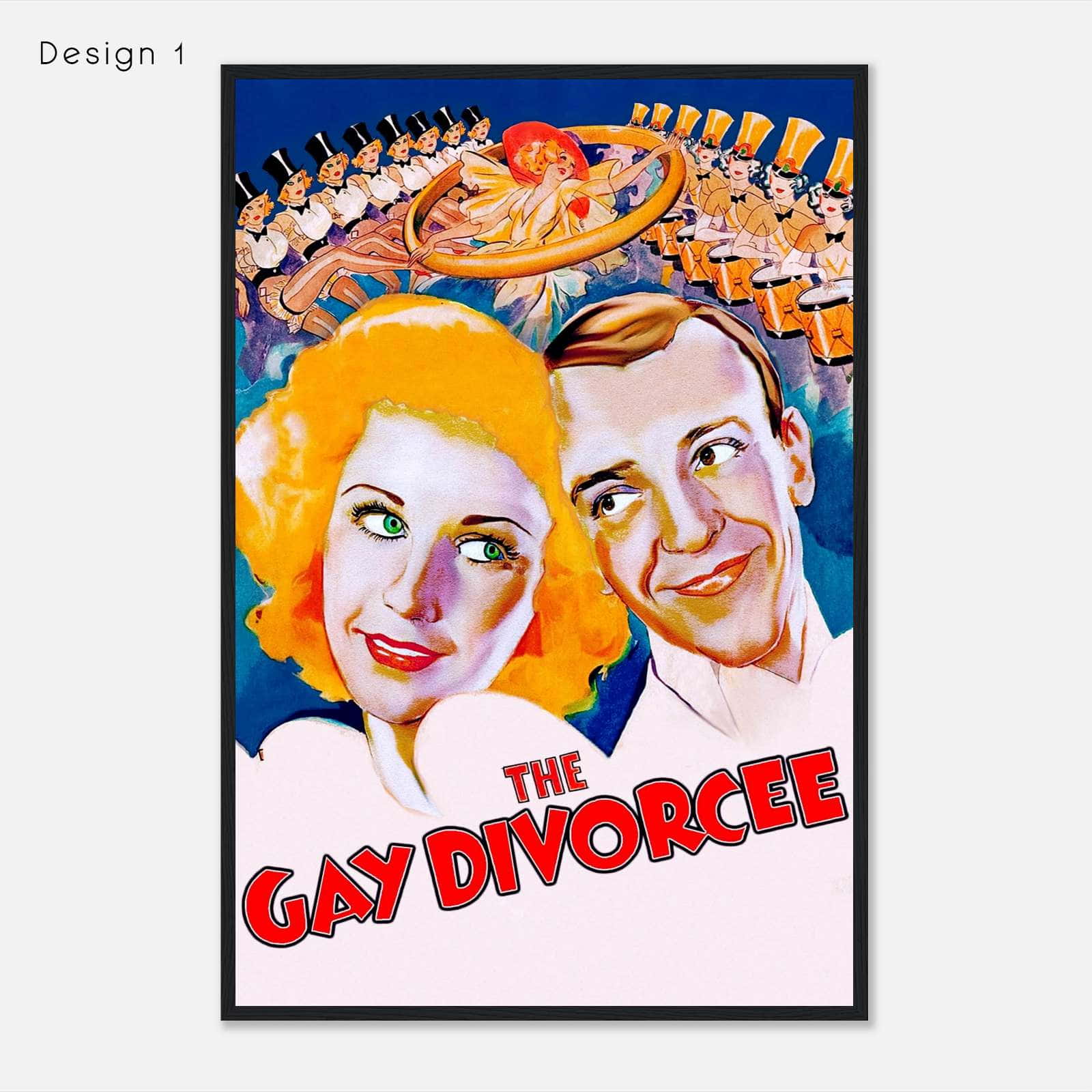 The Gay Divorcee (1934) Movie Poster Print - Citiesbox