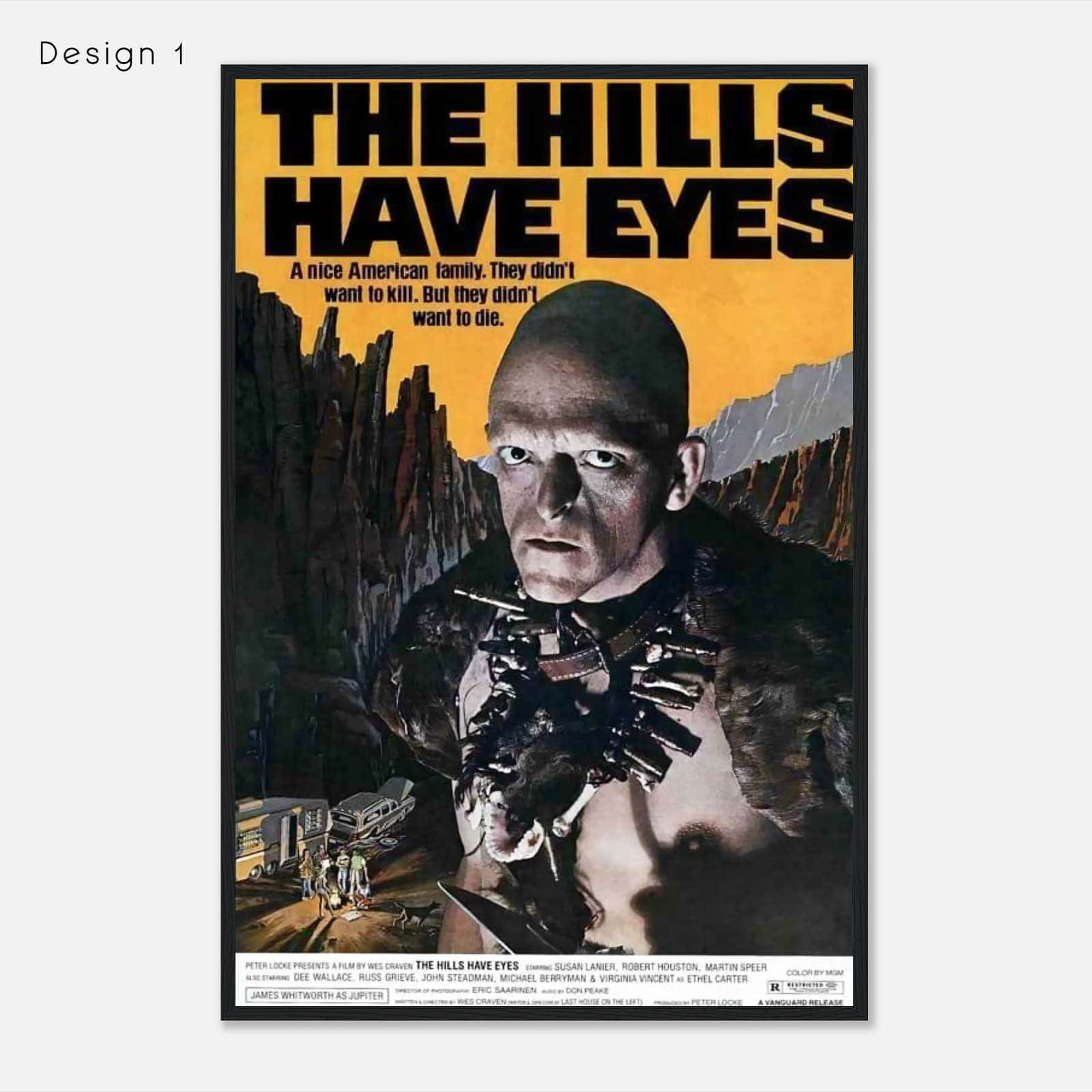 The Hills Have Eyes (1977) Movie Poster Print - Citiesbox