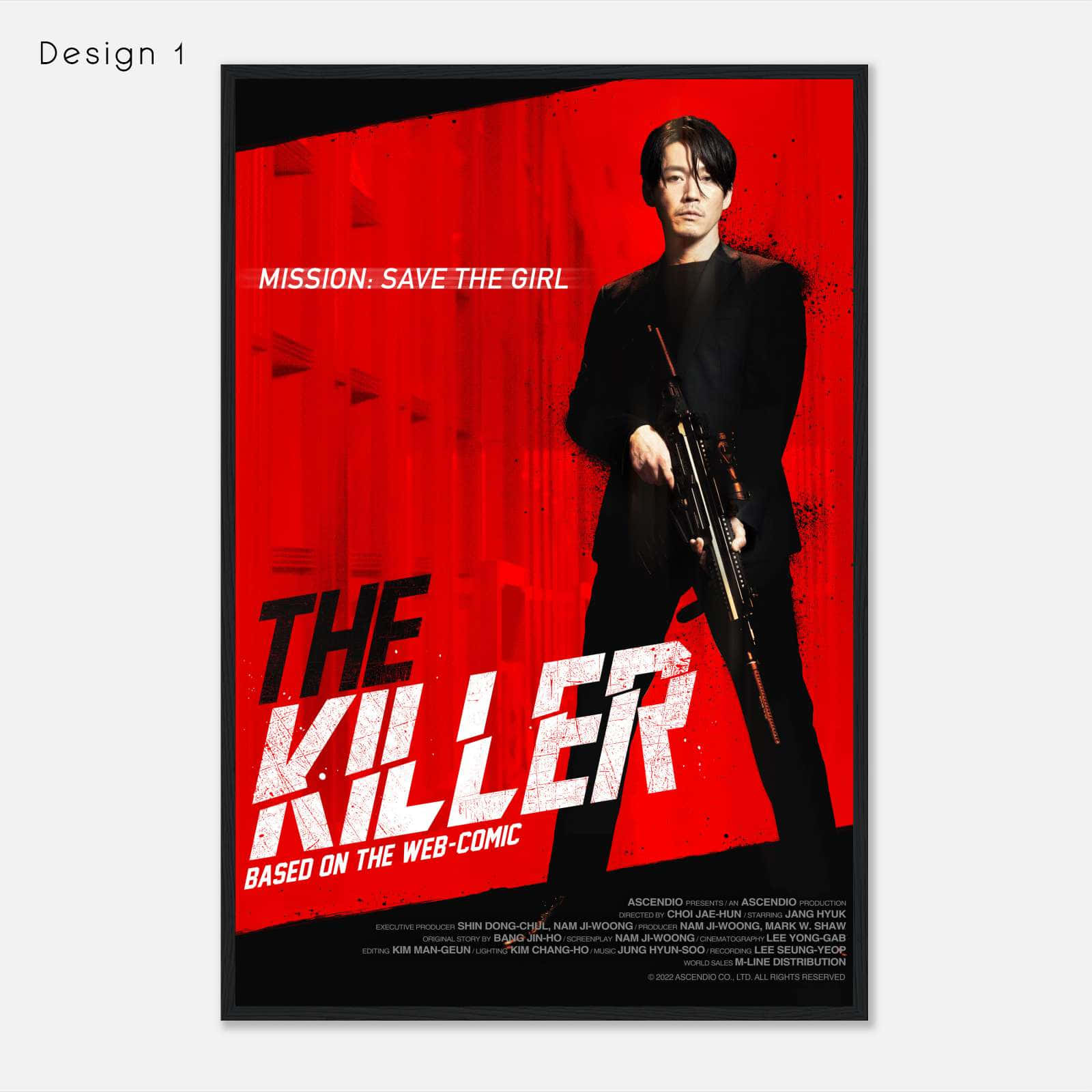 The Killer (2022) Movie Poster Print - Citiesbox