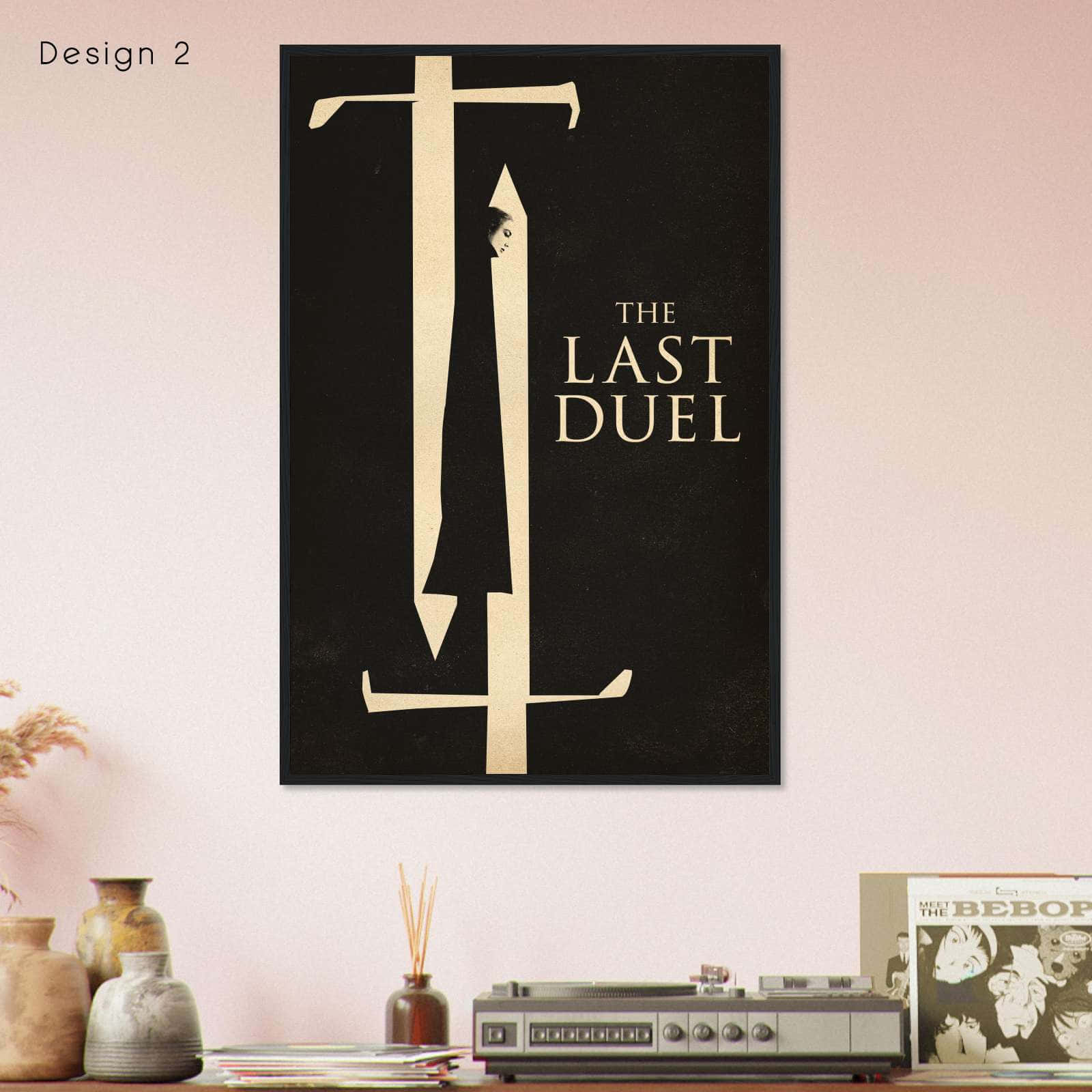 The Last Duel (2021) Movie Poster Print - Citiesbox