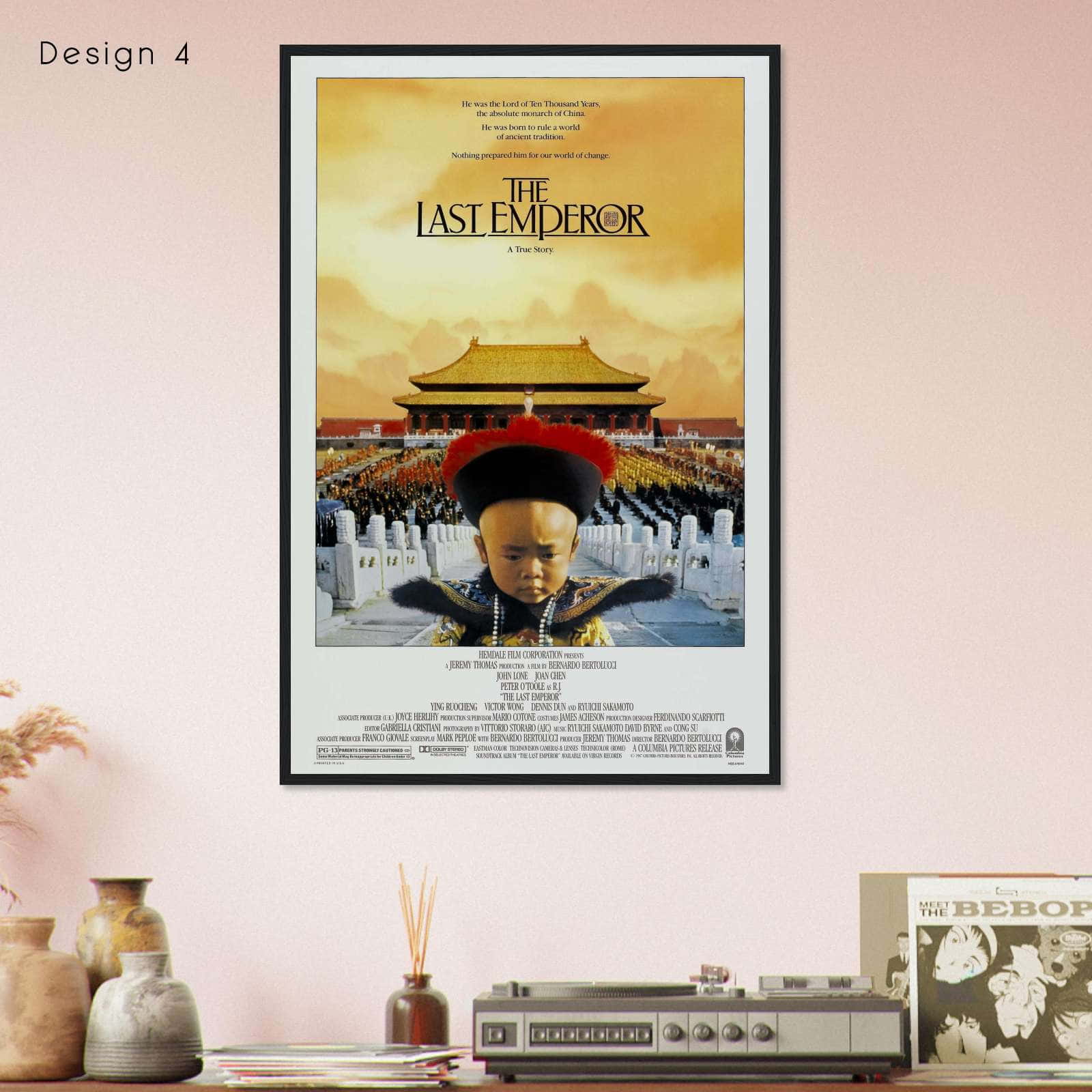 The Last Emperor (1987) Movie Poster Print - Citiesbox