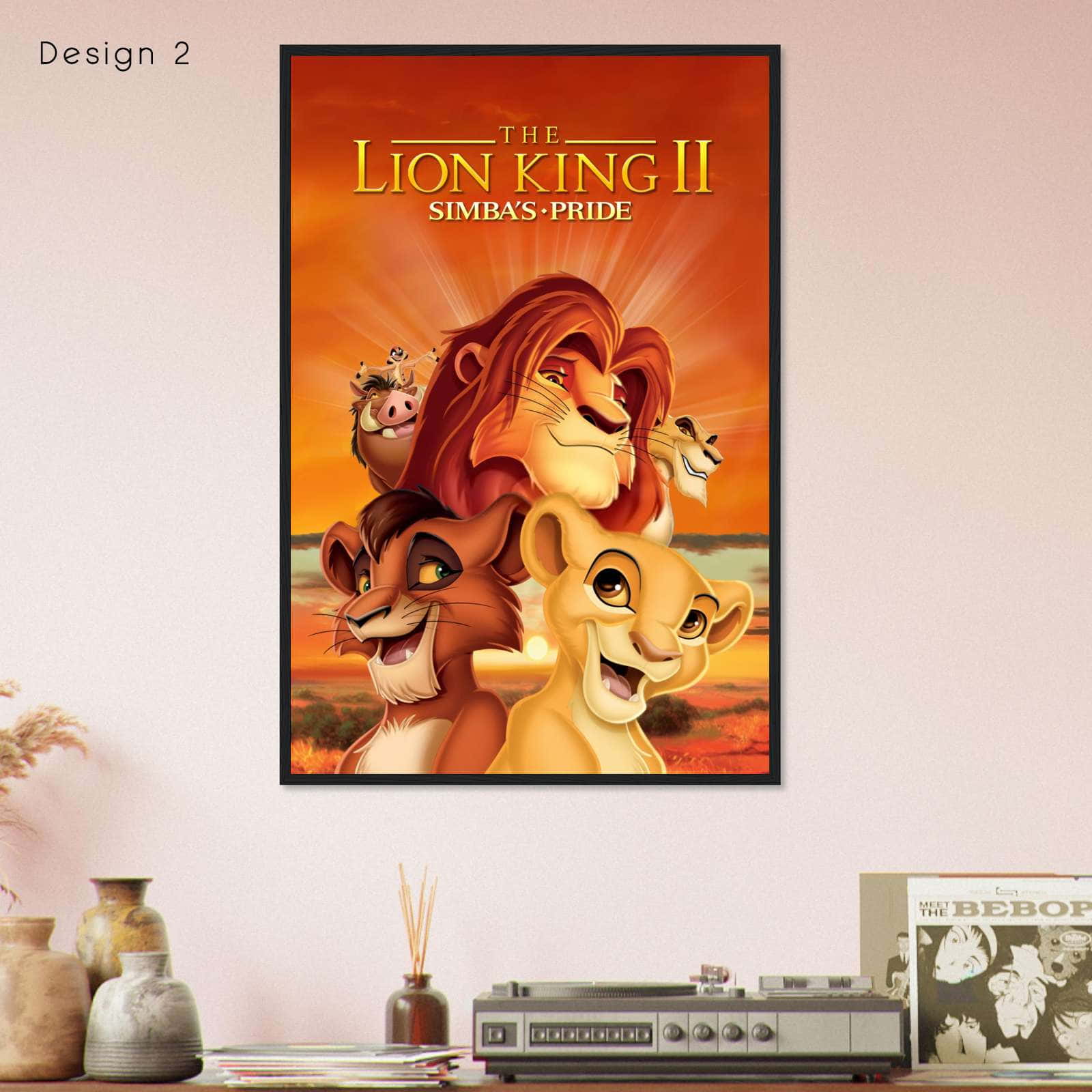 The Lion King II: Simba's Pride (1998) Movie Poster Print - Citiesbox