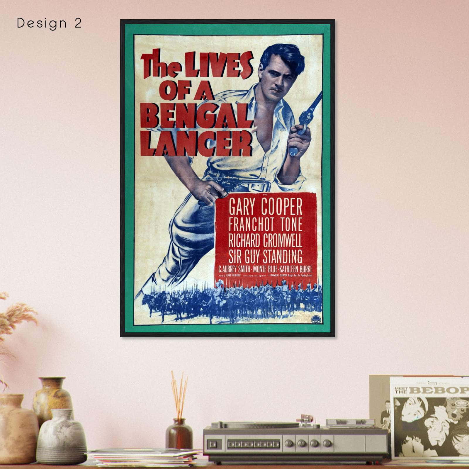 The Lives of a Bengal Lancer (1935) Movie Poster Print - Citiesbox