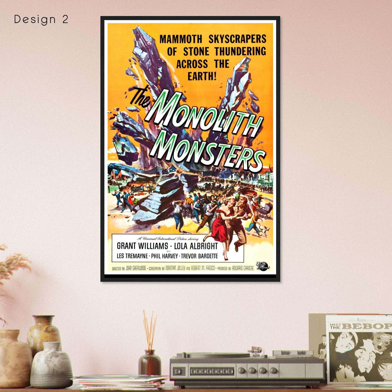 The Monolith Monsters (1957) Movie Poster Print - Citiesbox