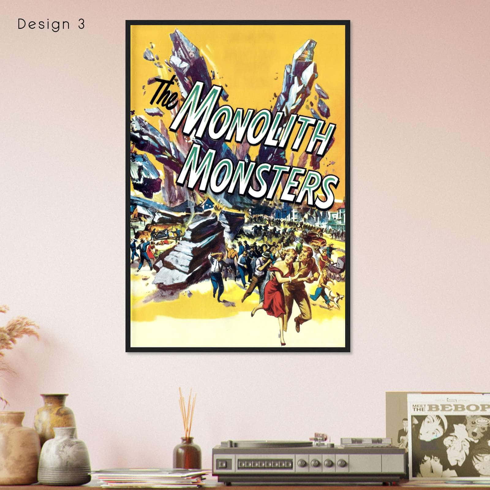 The Monolith Monsters (1957) Movie Poster Print - Citiesbox