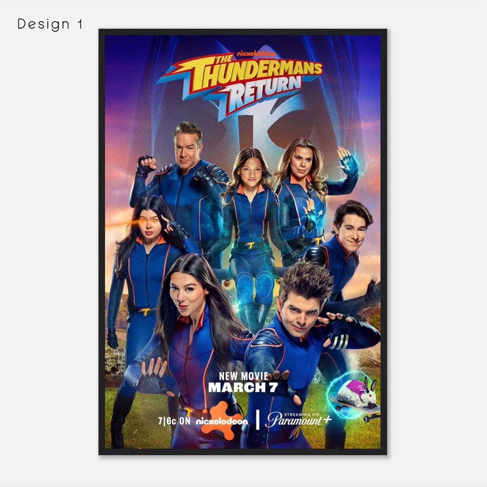 The Thundermans Return (2024) Movie Poster Print - Citiesbox