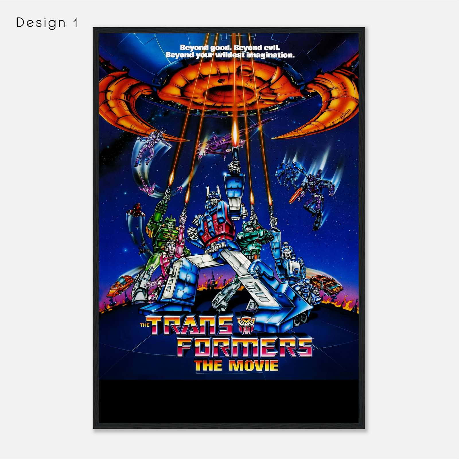 The Transformers: The Movie (1986) Movie Poster Print - Citiesbox