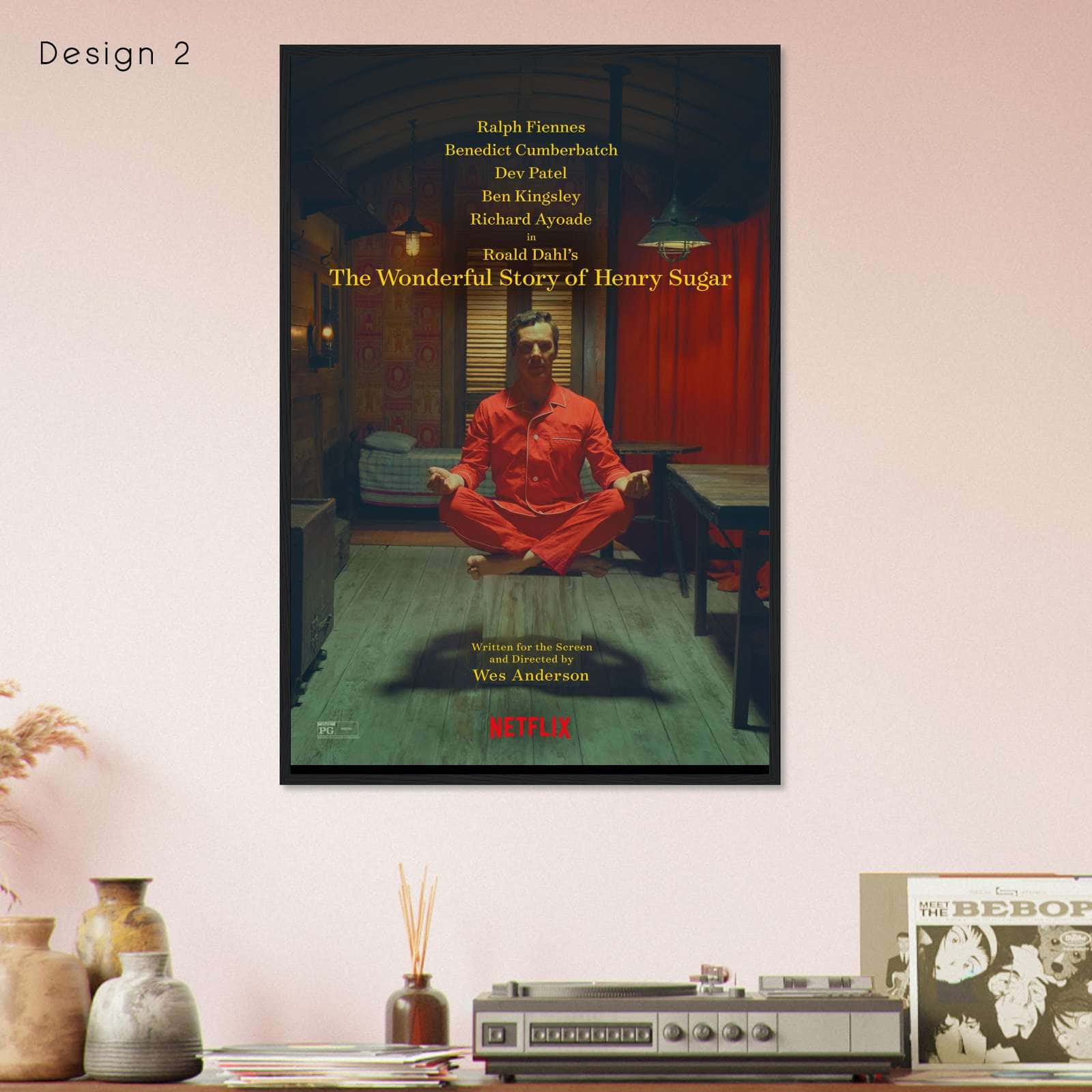 The Wonderful Story of Henry Sugar (2023) Movie Poster Print - Citiesbox