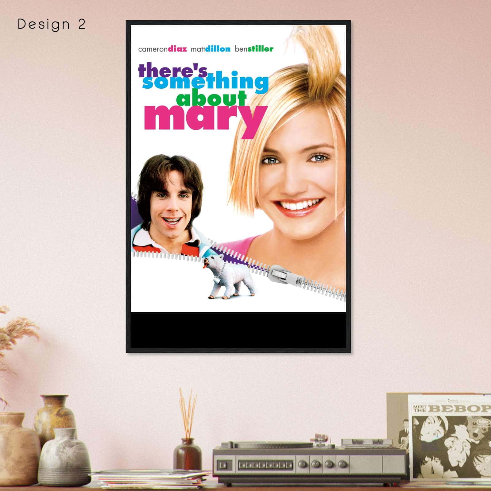 There's Something About Mary (1998) Movie Poster Print - Citiesbox