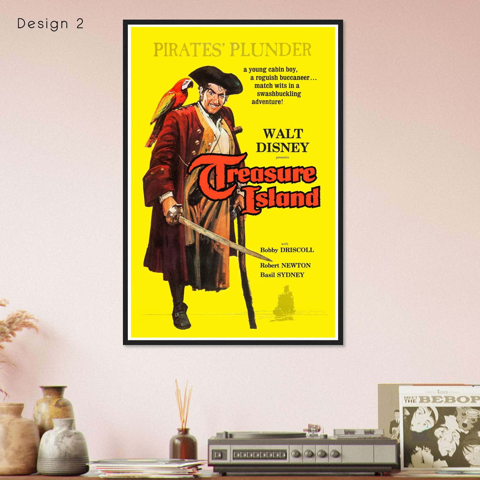 Treasure Island (1950) Movie Poster Print - Citiesbox