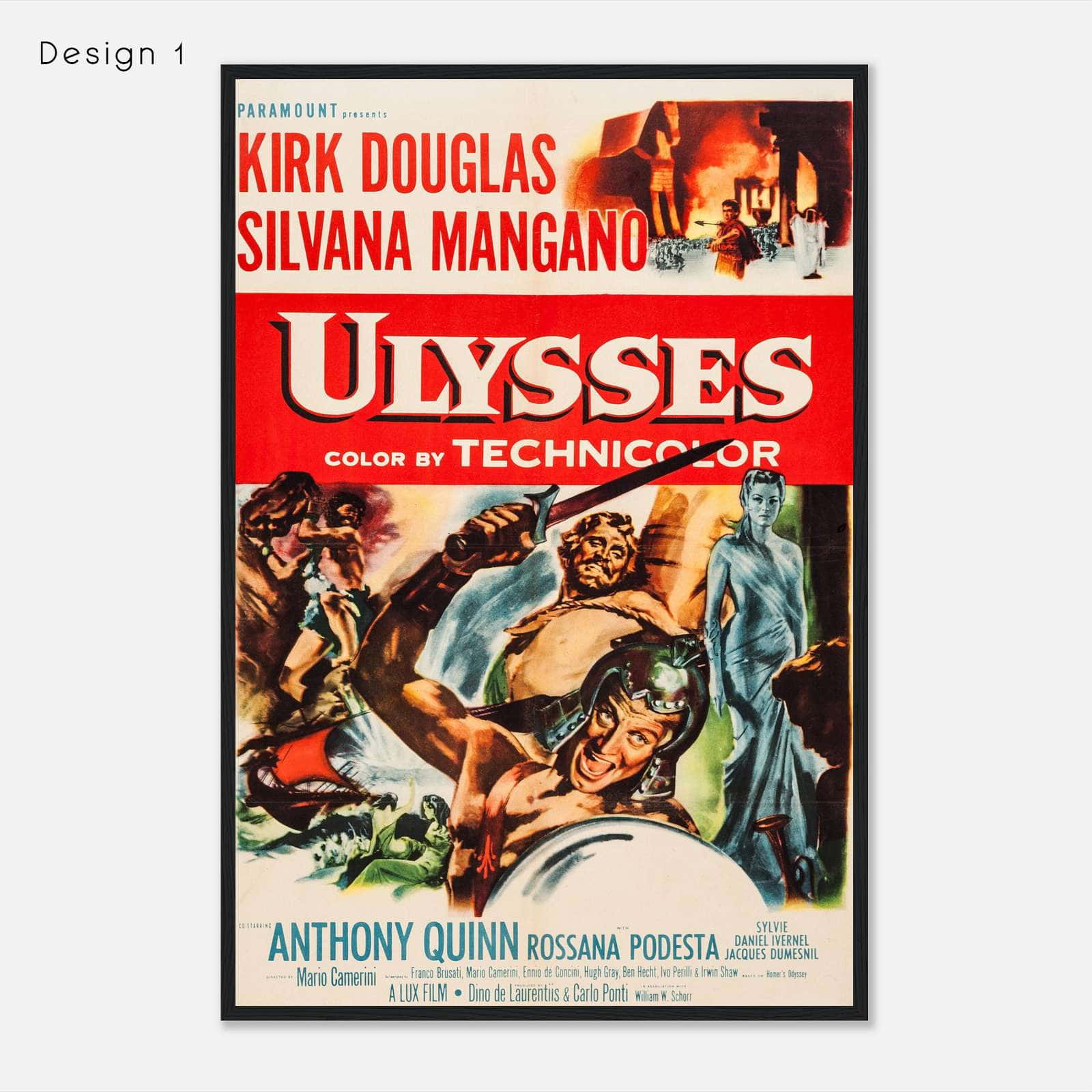 Ulysses (1954) Movie Poster Print - Citiesbox