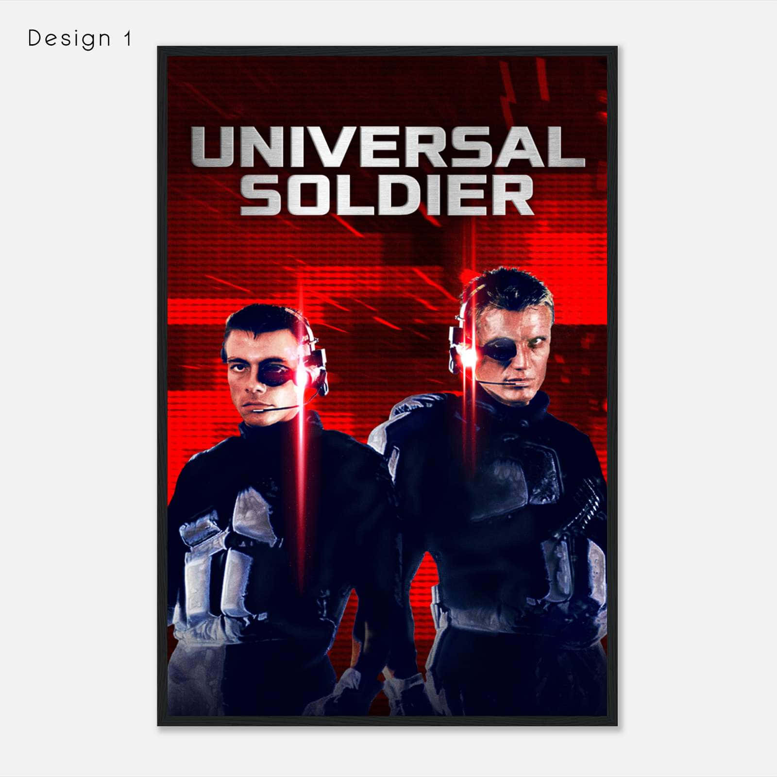 Universal Soldier (1992) Movie Poster Print - Citiesbox
