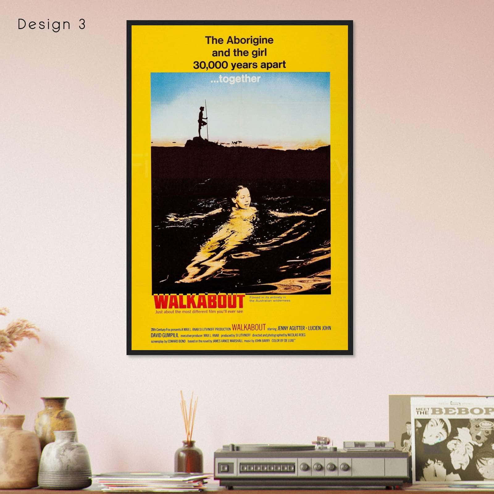 Walkabout (1971) Movie Poster Print - Citiesbox