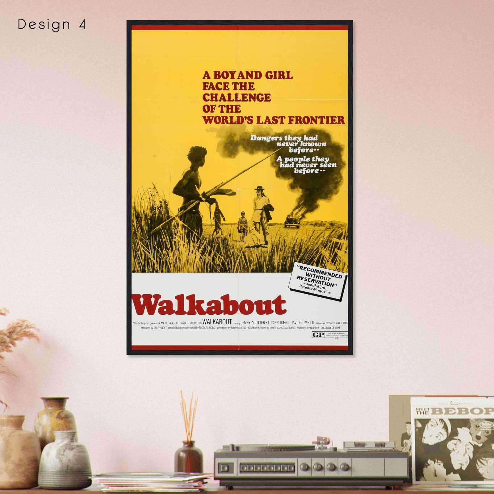 Walkabout (1971) Movie Poster Print - Citiesbox
