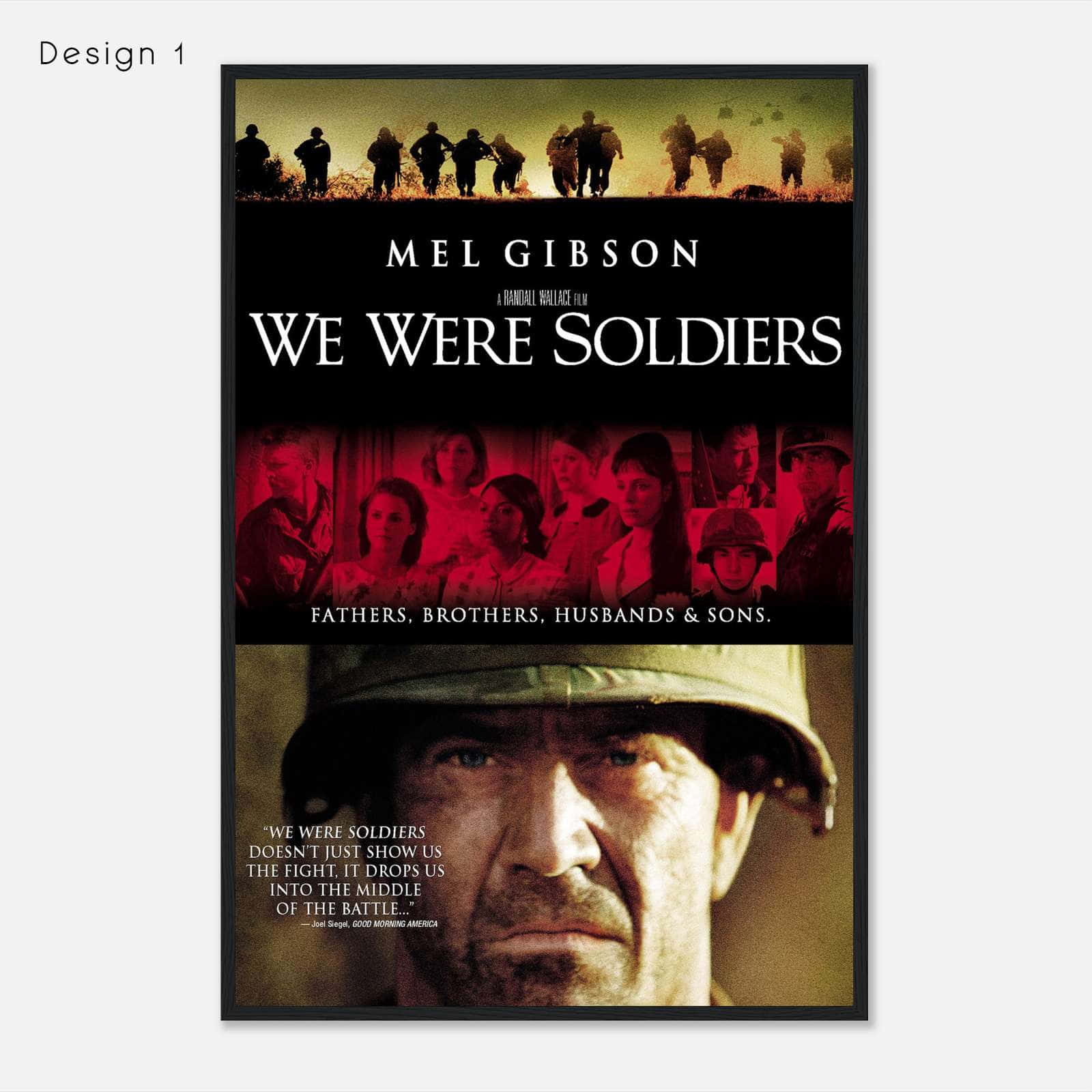 We Were Soldiers (2002) Movie Poster Print - Citiesbox