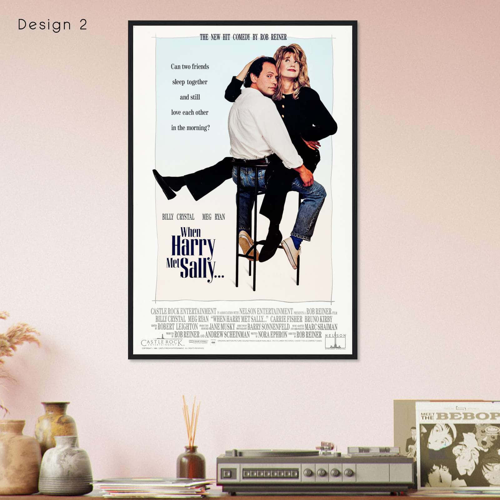 When Harry Met Sally... (1989) Movie Poster Print - Citiesbox
