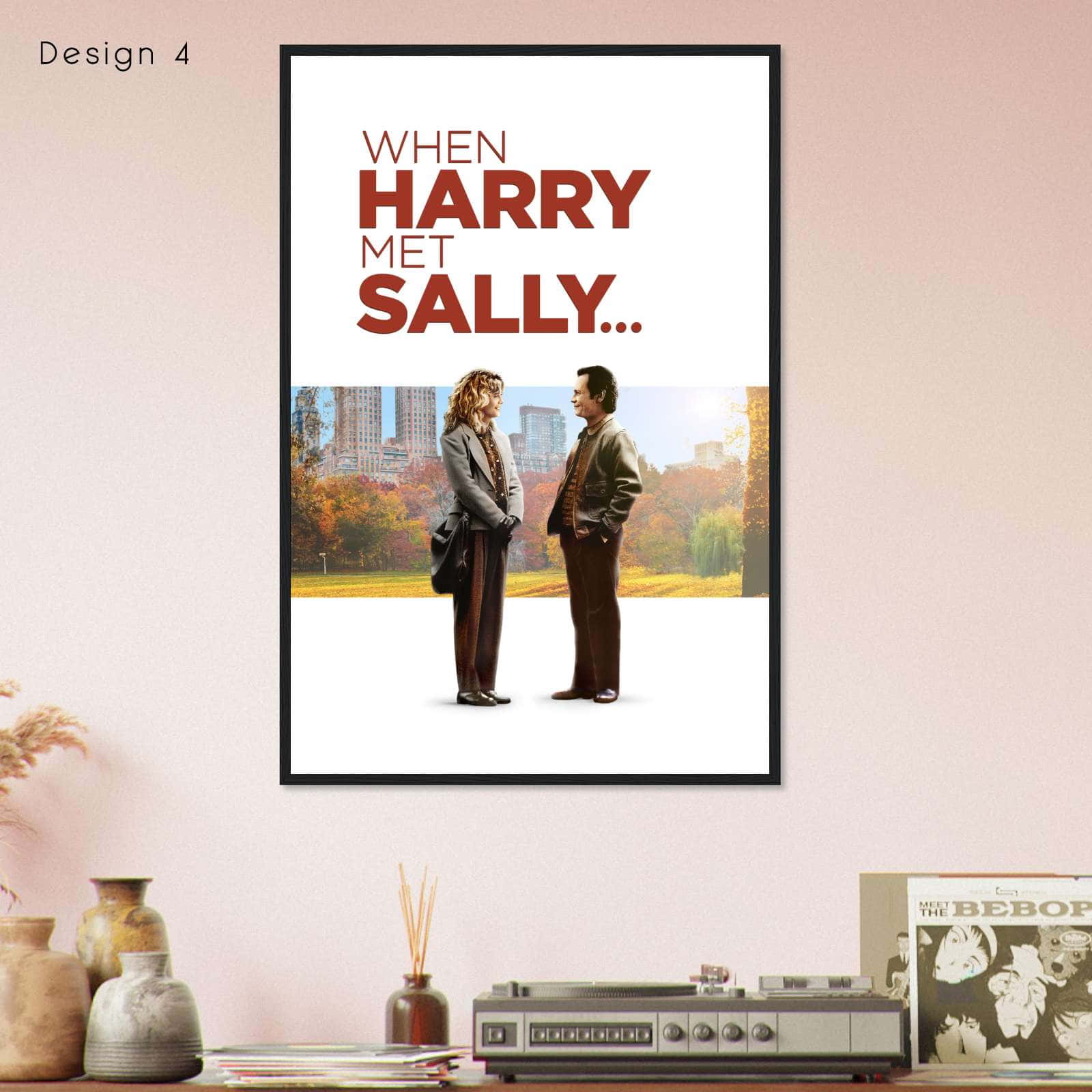 When Harry Met Sally... (1989) Movie Poster Print - Citiesbox