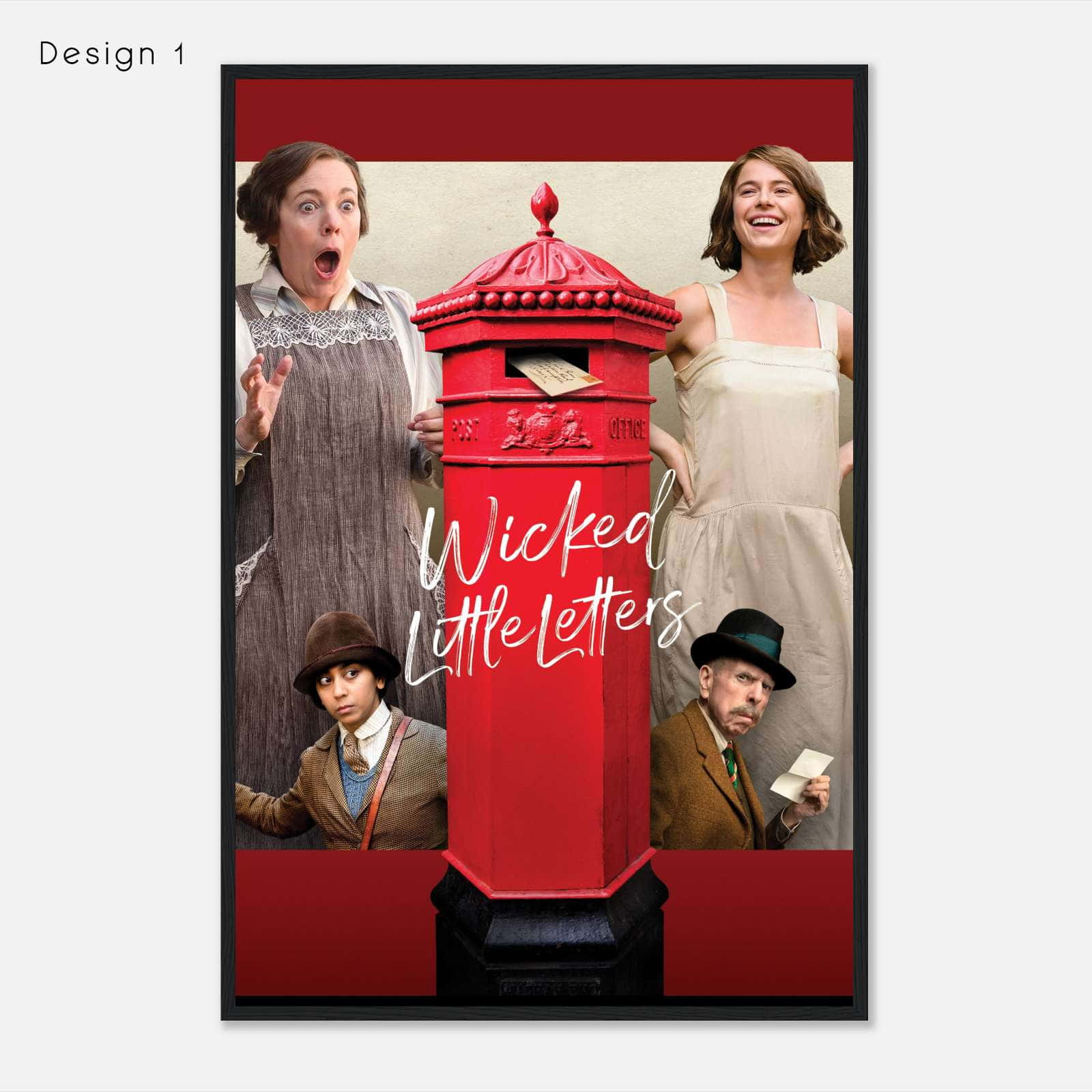 Wicked Little Letters (2024) Movie Poster Print - Citiesbox
