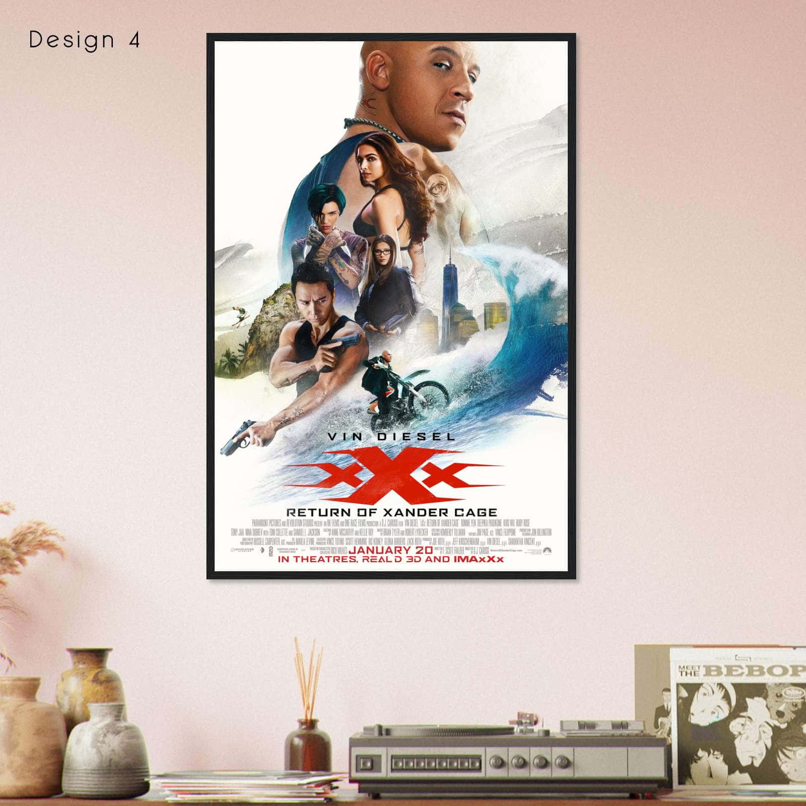 xXx: Return of Xander Cage (2017) Movie Poster Print - Citiesbox