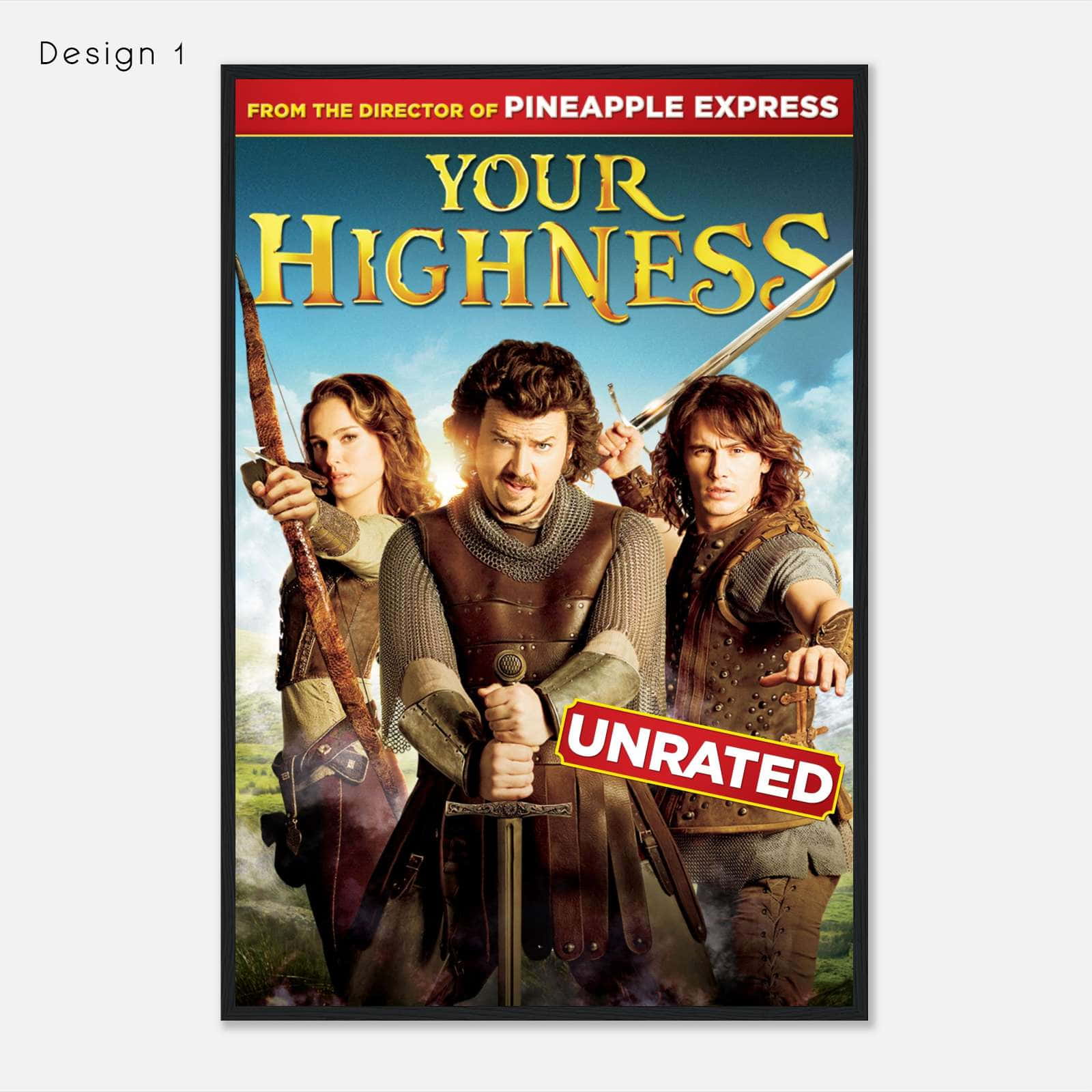 Your Highness (2011) Movie Poster Print - Citiesbox