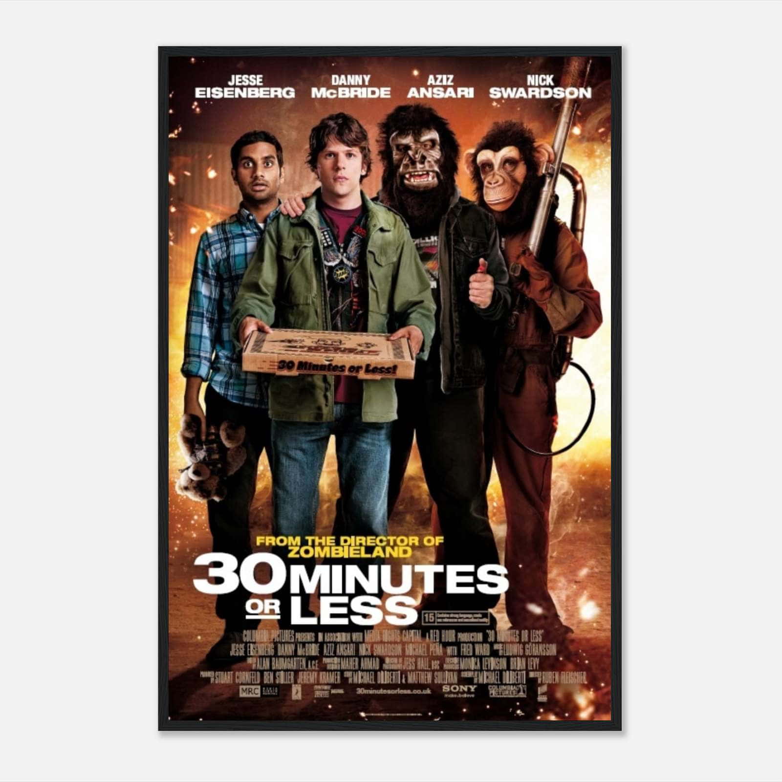 30 Minutes or Less (2011) Movie Poster Print - Citiesbox