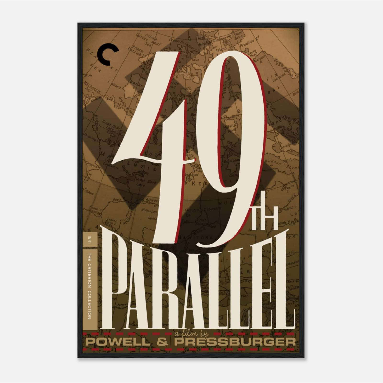 49th Parallel (1941) Movie Poster Print - Citiesbox