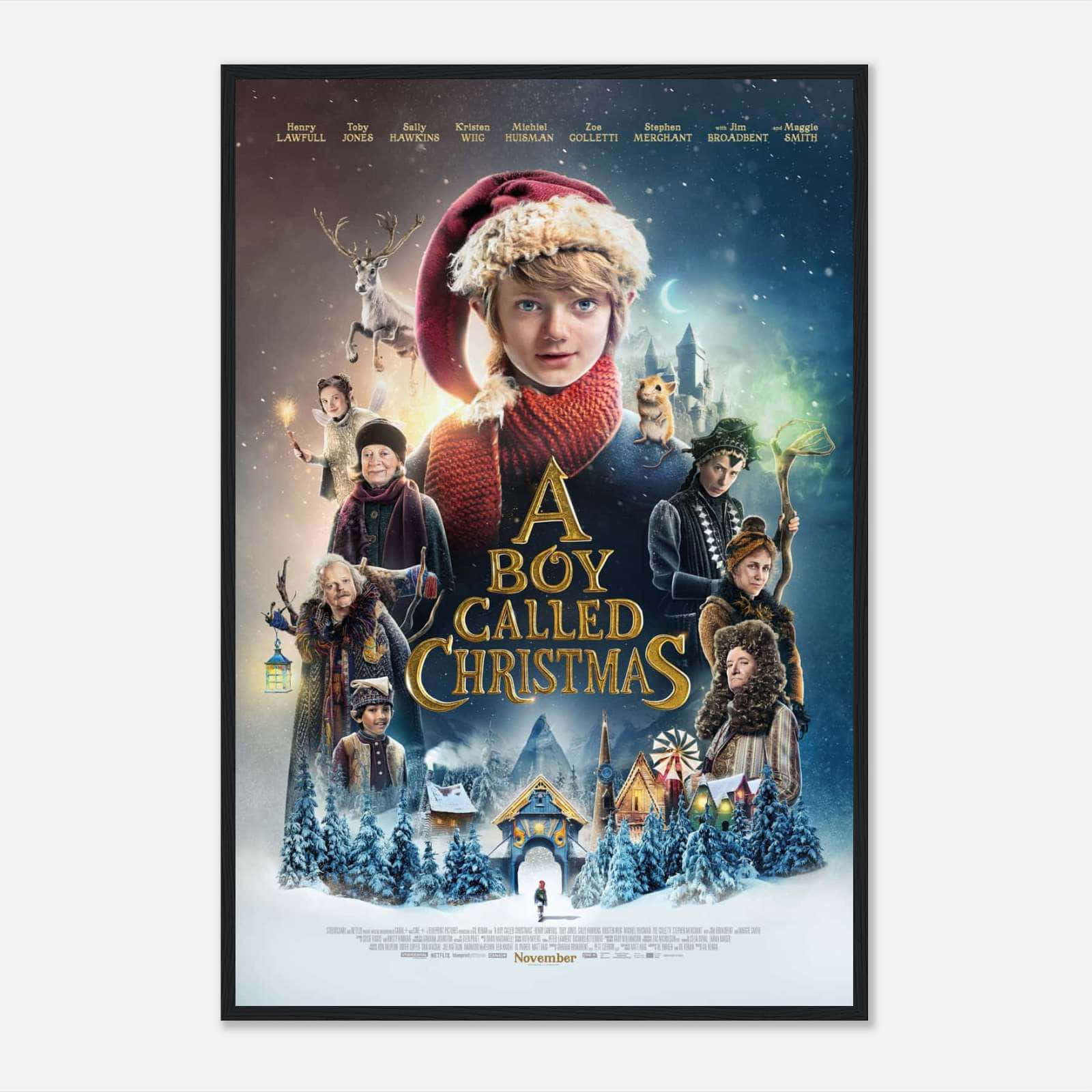 A Boy Called Christmas (2021) Movie Poster Print - Citiesbox