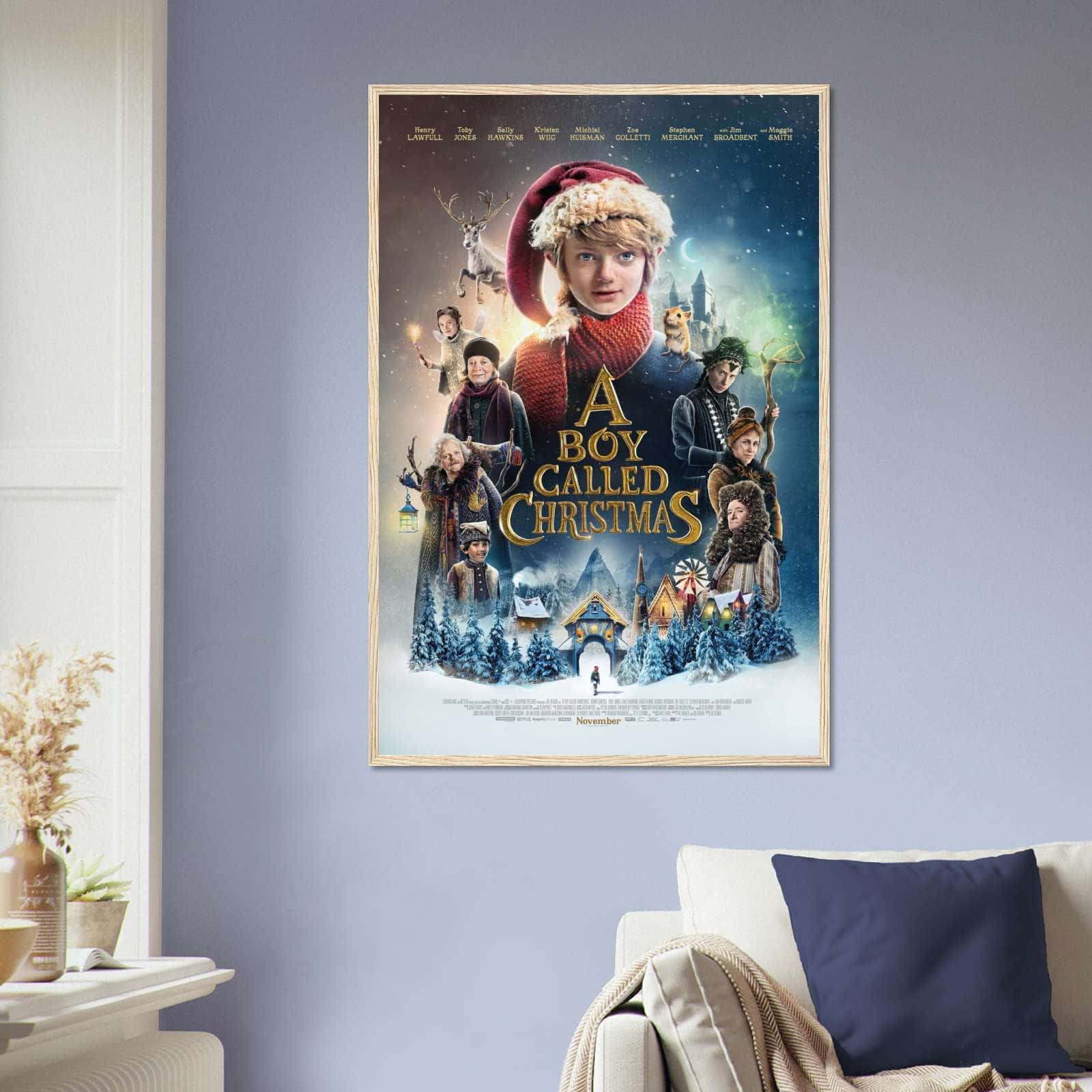 A Boy Called Christmas (2021) Movie Poster Print - Citiesbox