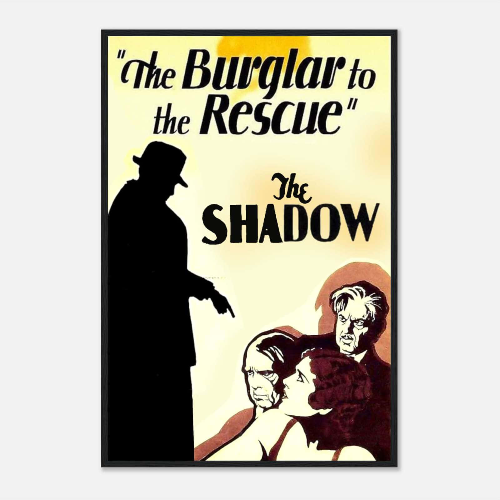 A Burglar to the Rescue (1931) Movie Poster Print - Citiesbox