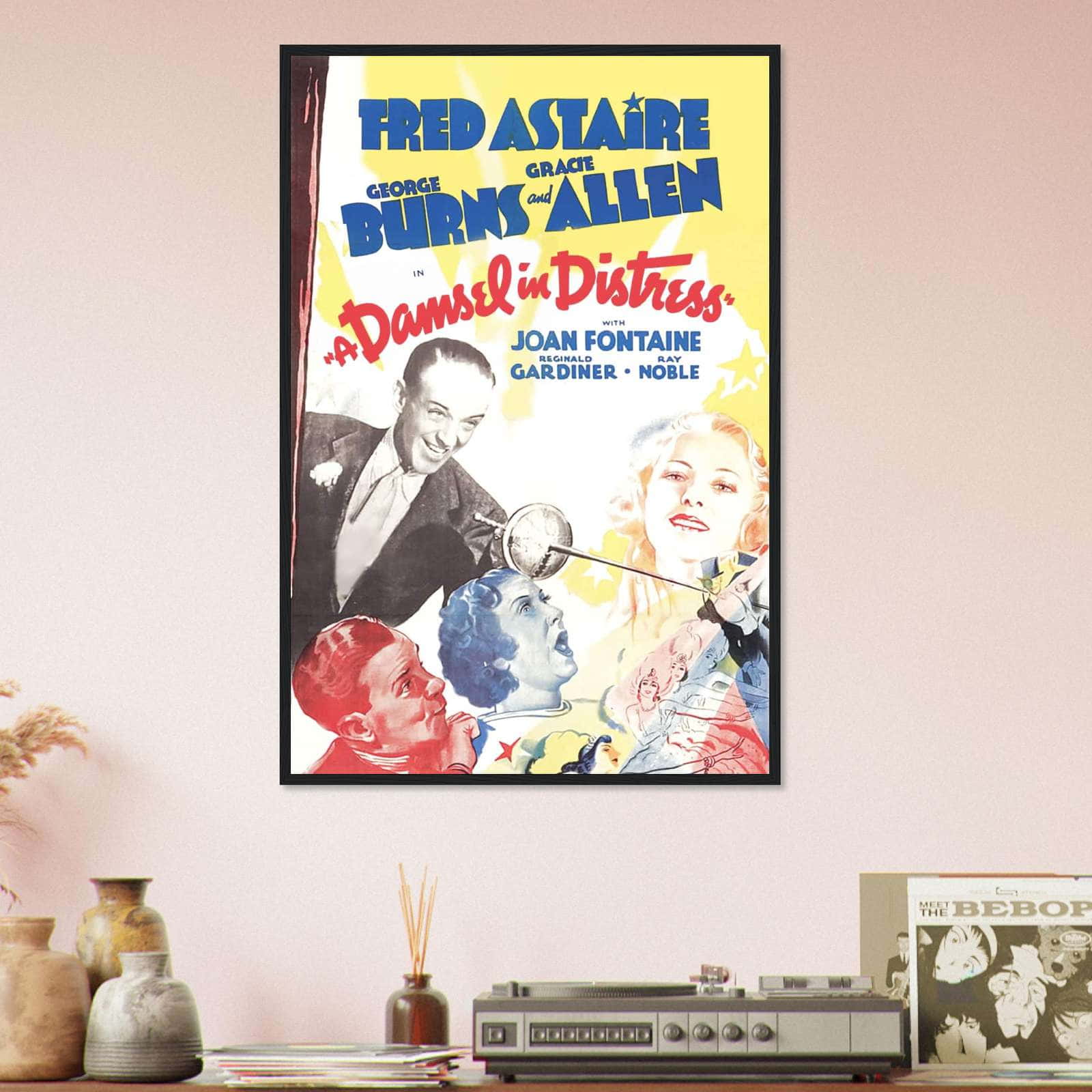 A Damsel in Distress (1937) Movie Poster Print - Citiesbox