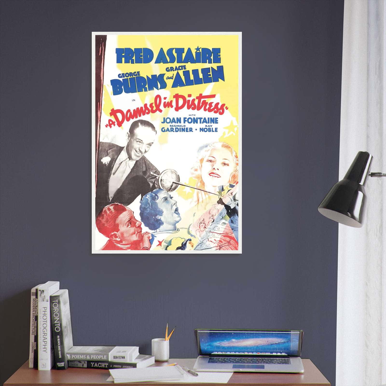 A Damsel in Distress (1937) Movie Poster Print - Citiesbox