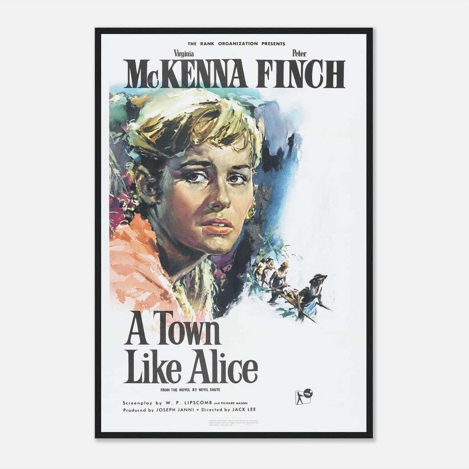 A Town Like Alice (1956) Movie Poster Print - Citiesbox