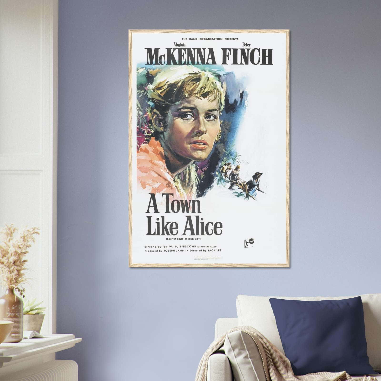 A Town Like Alice (1956) Movie Poster Print - Citiesbox