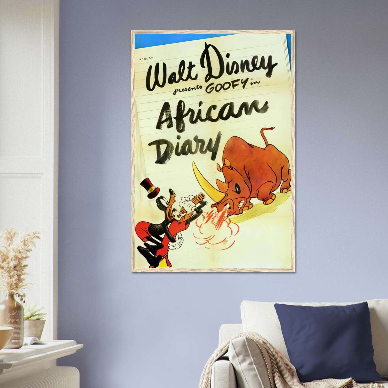 African Diary (1945) Movie Poster Print - Citiesbox