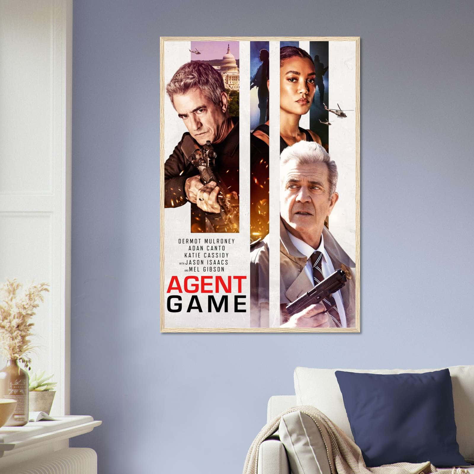 Agent Game (2022) Movie Poster Print - Citiesbox