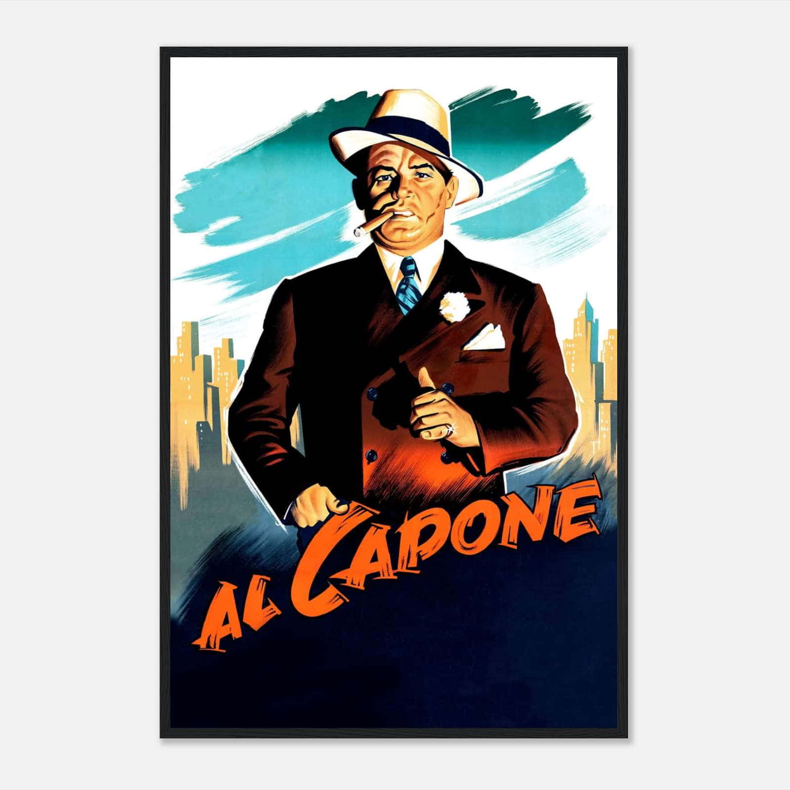 Al Capone (1959) Movie Poster Print - Citiesbox