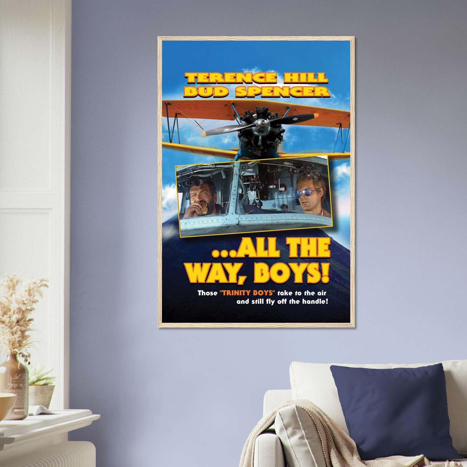 All the Way Boys (1972) Movie Poster Print - Citiesbox