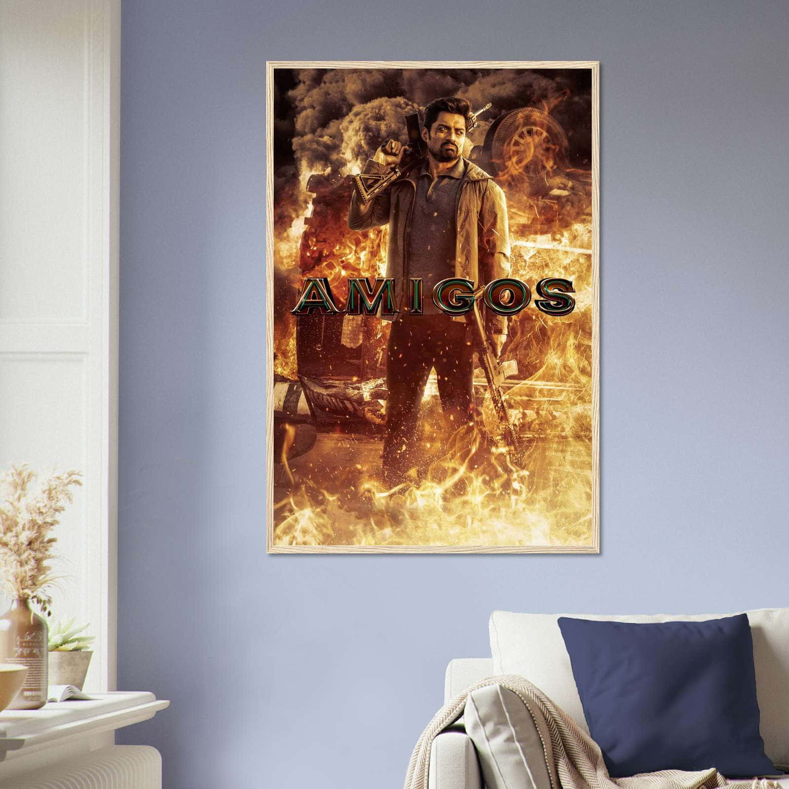 Amigos (2023) Movie Poster Print - Citiesbox