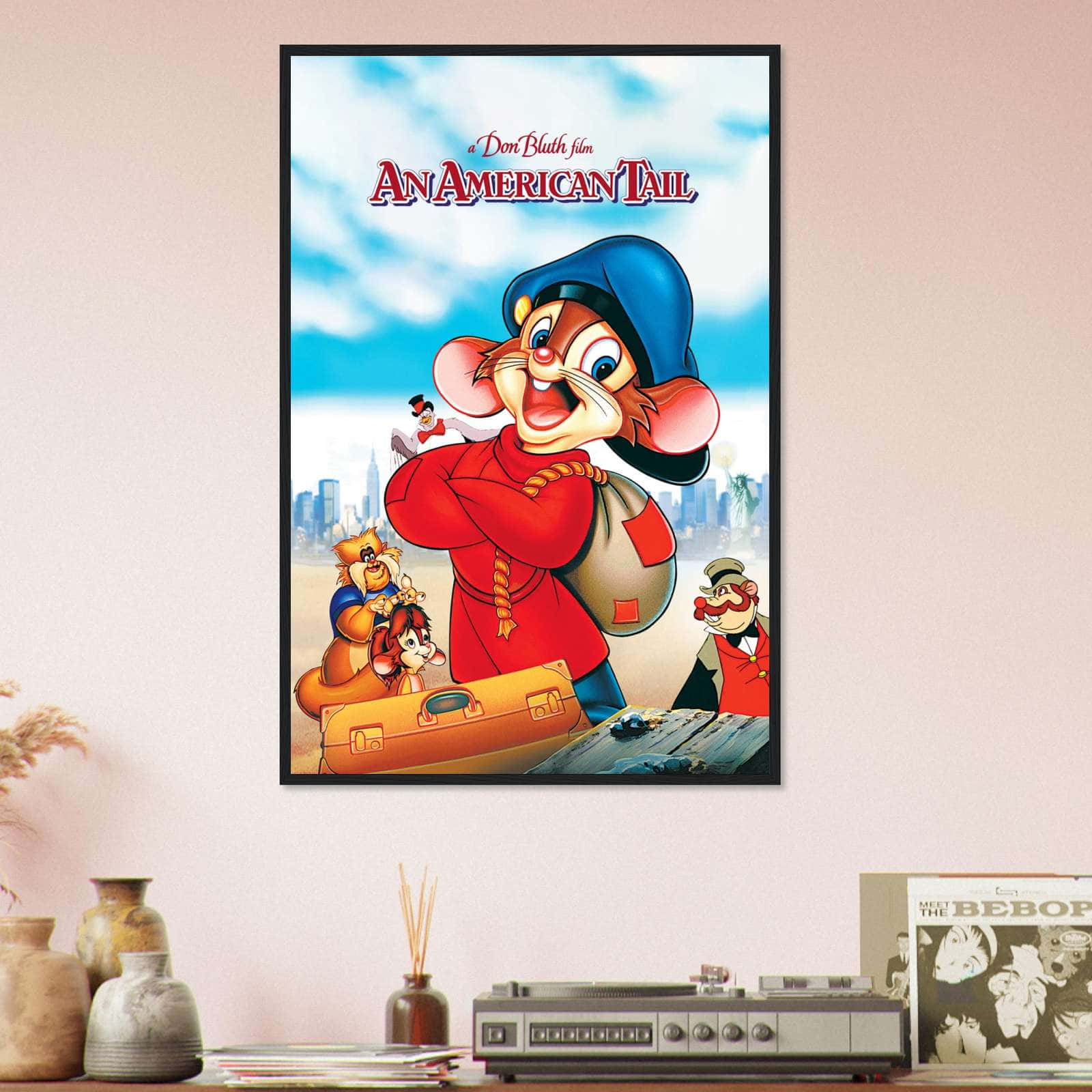 An American Tail (1986) Movie Poster Print - Citiesbox