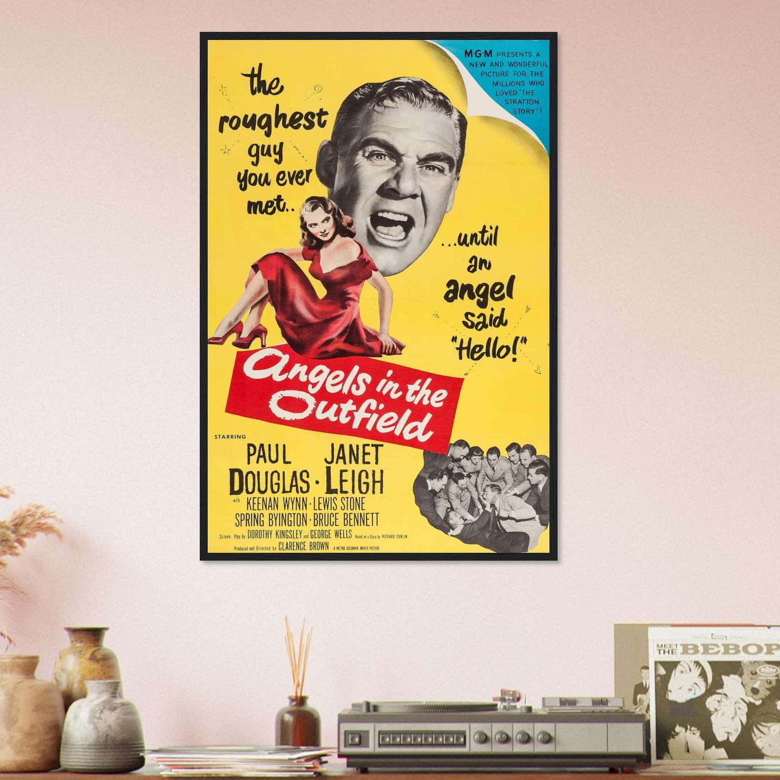 Angels in the Outfield (1951) Movie Poster Print - Citiesbox