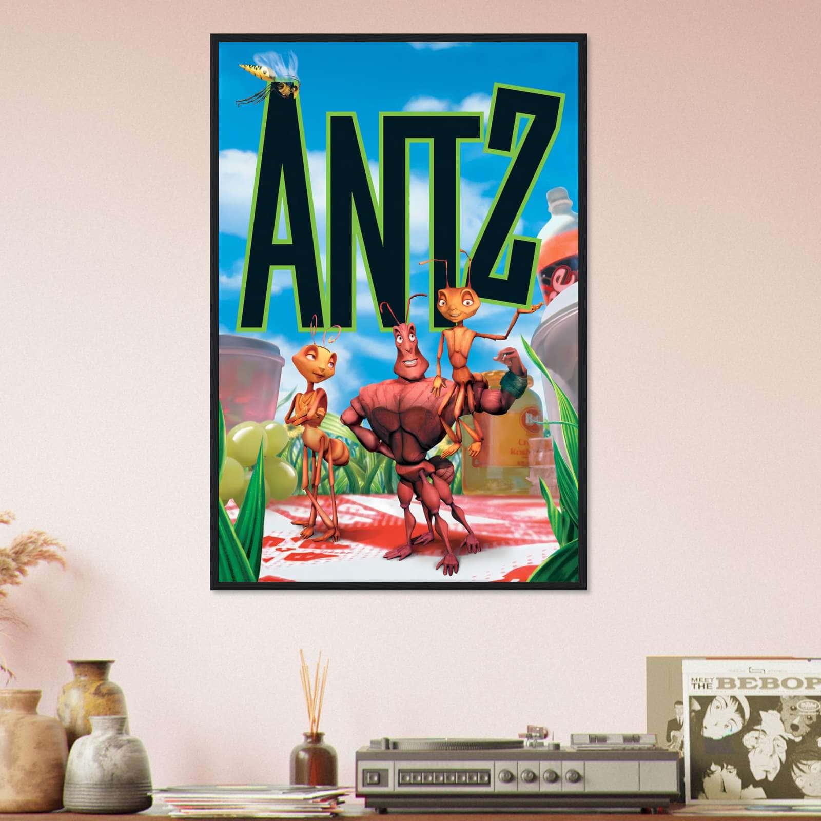 Antz 1998 Movie Poster Print Citiesbox