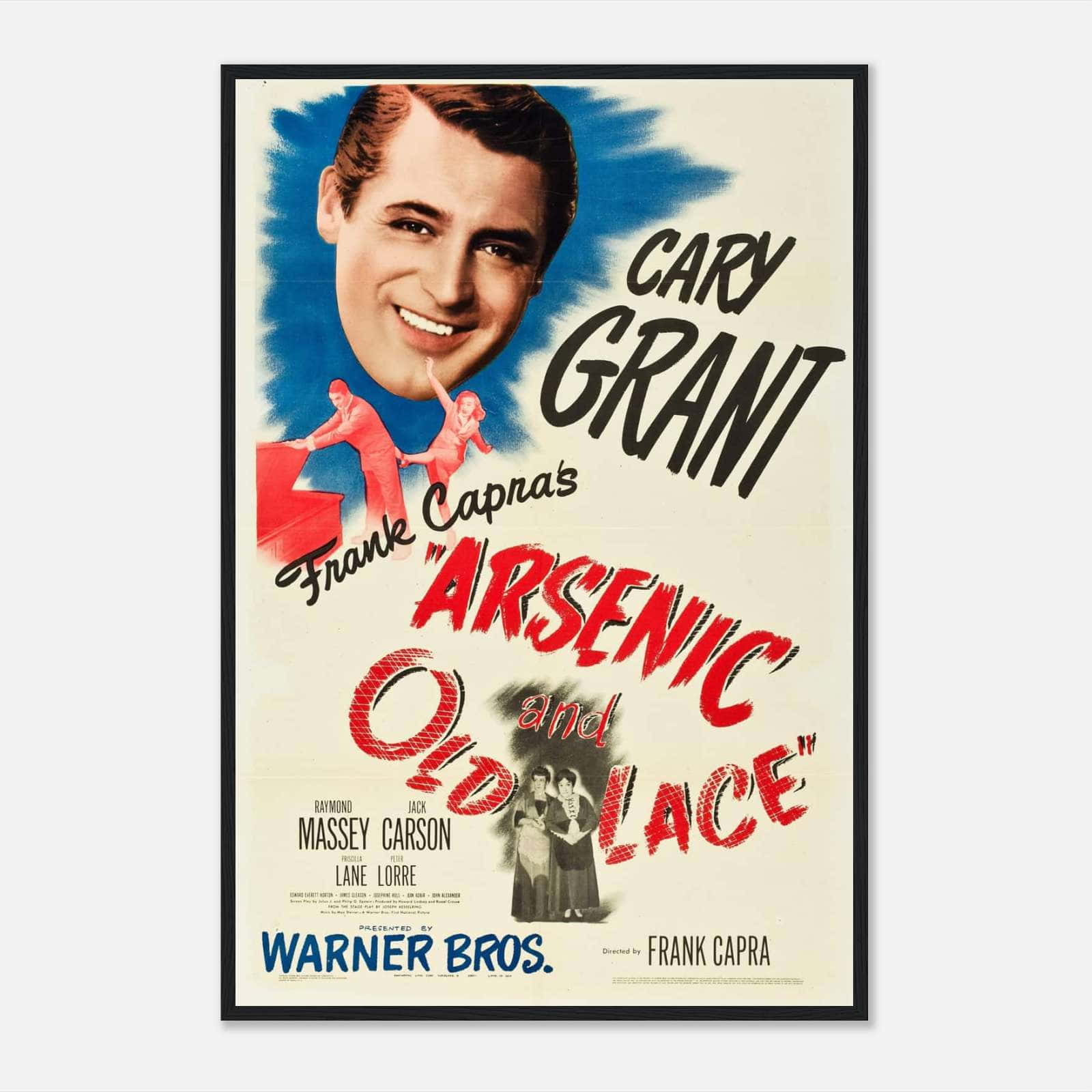 Arsenic and Old Lace (1944) Movie Poster Print - Citiesbox