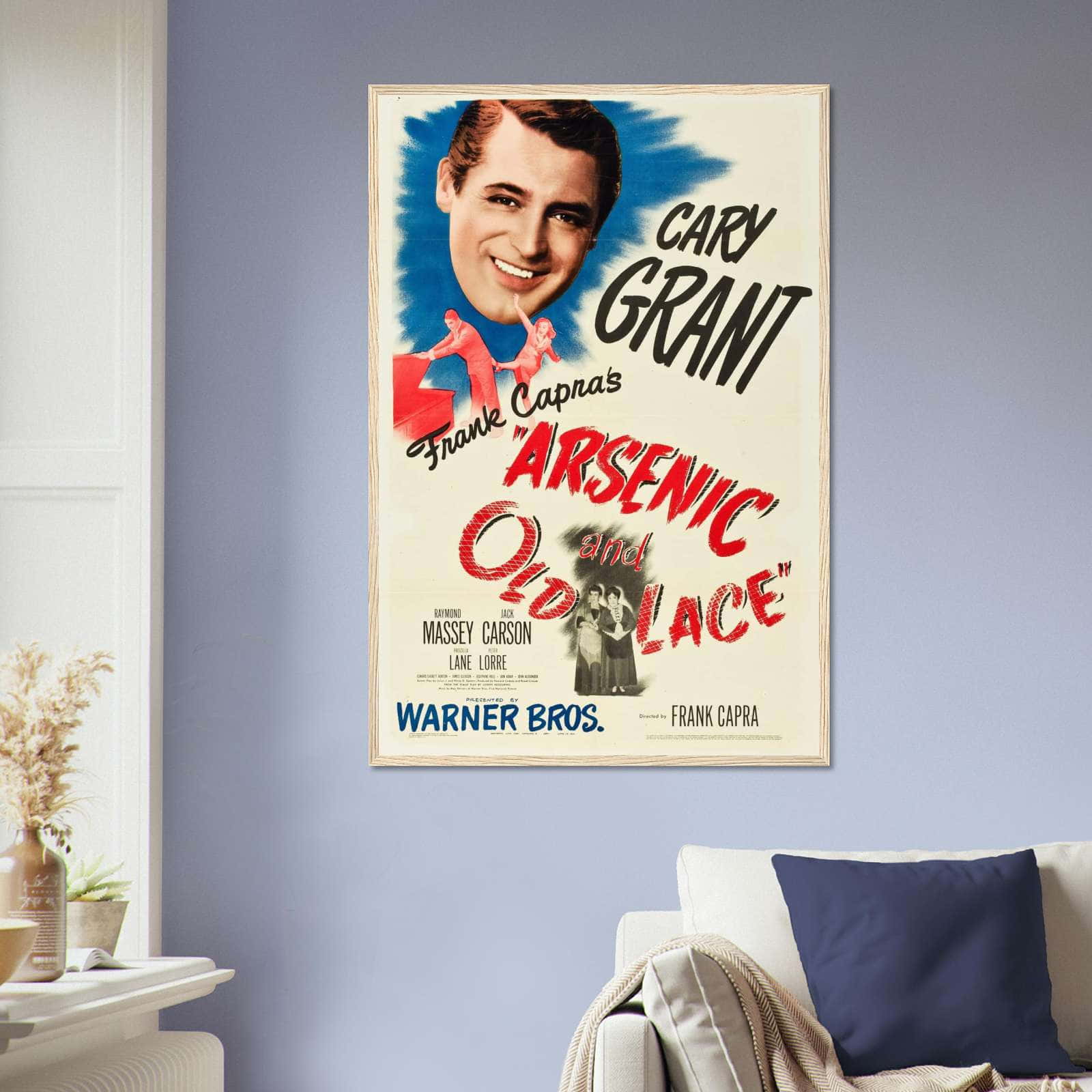 Arsenic and Old Lace (1944) Movie Poster Print - Citiesbox