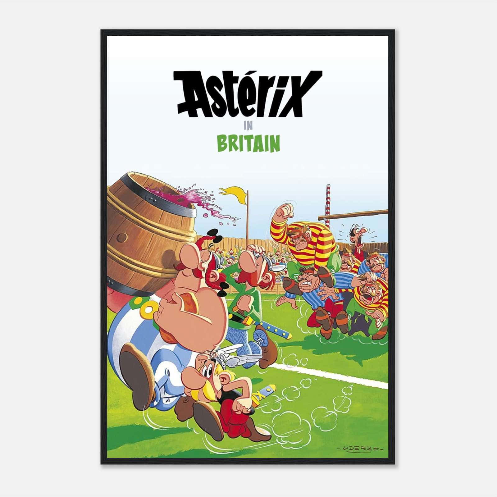 Asterix in Britain (1986) Movie Poster Print - Citiesbox