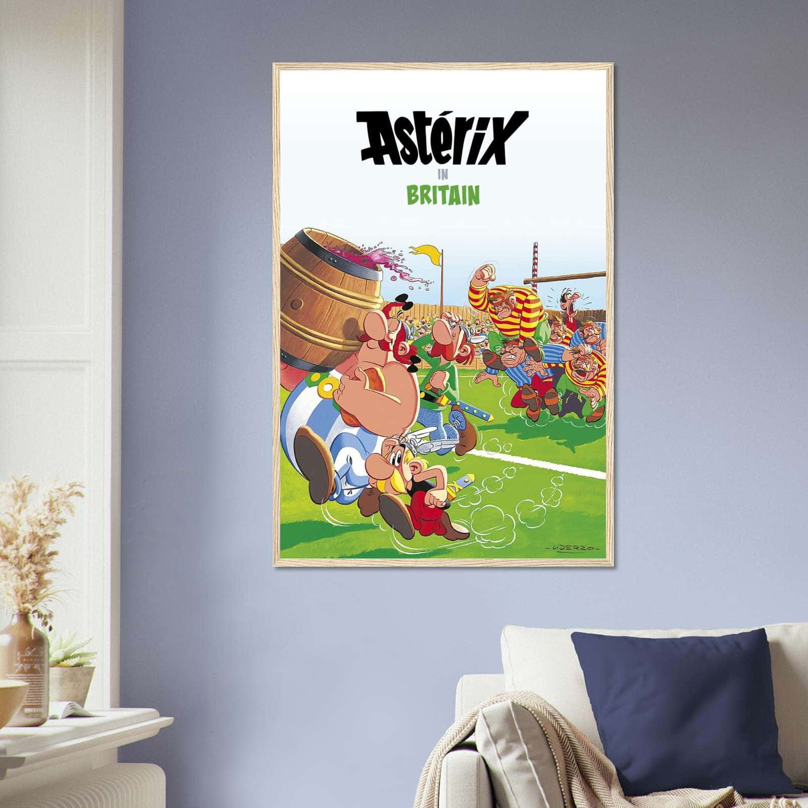 Asterix in Britain (1986) Movie Poster Print - Citiesbox