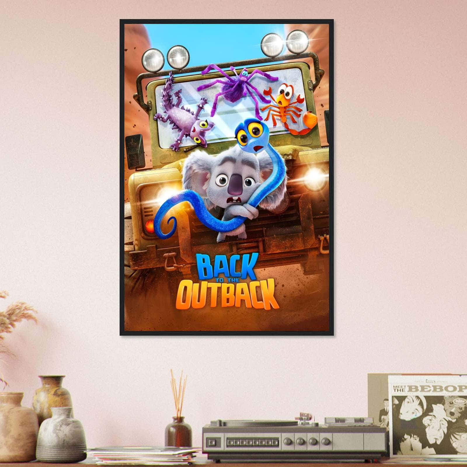 Back to the Outback (2021) Movie Poster Print - Citiesbox