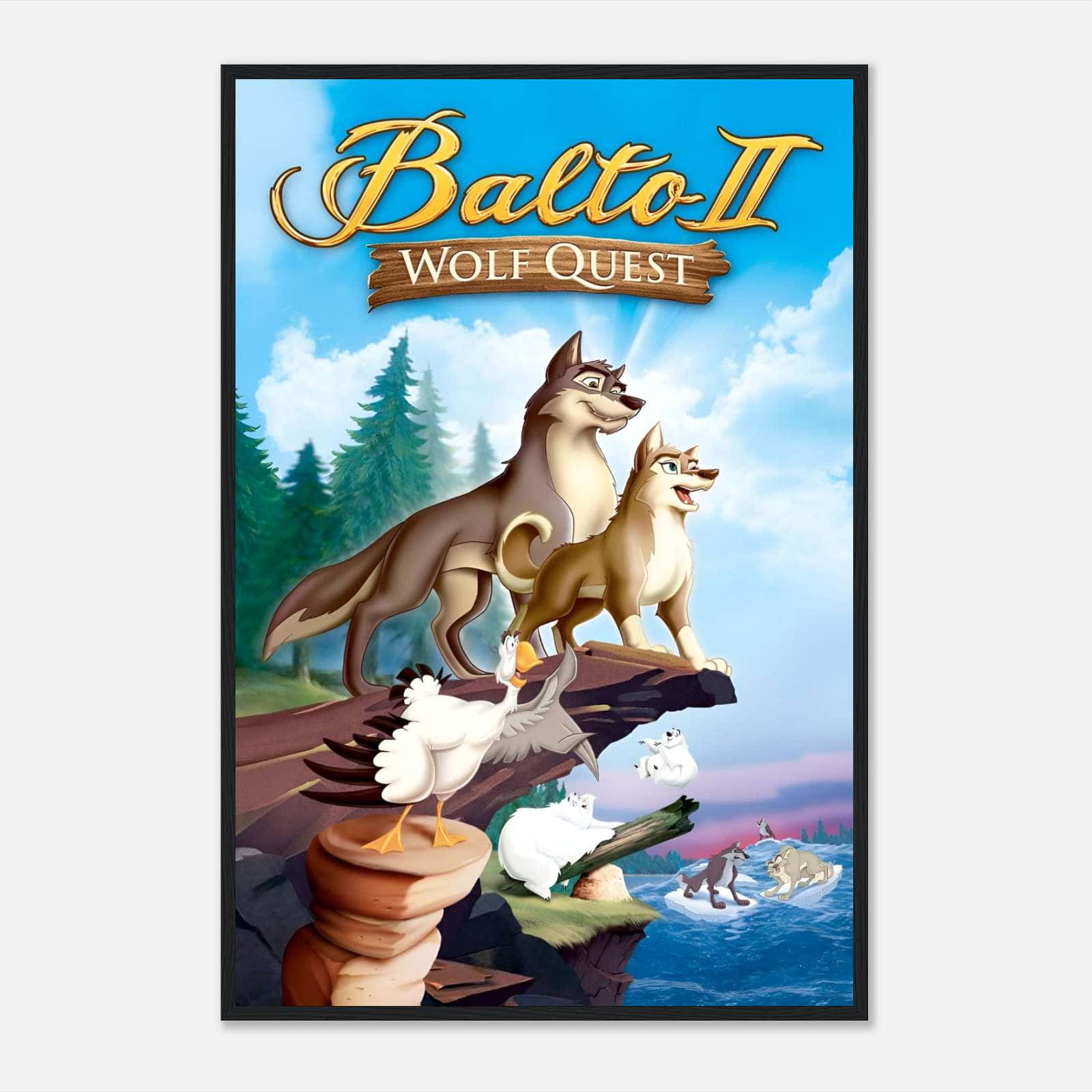 Balto II: Wolf Quest (2002) Movie Poster Print - Citiesbox