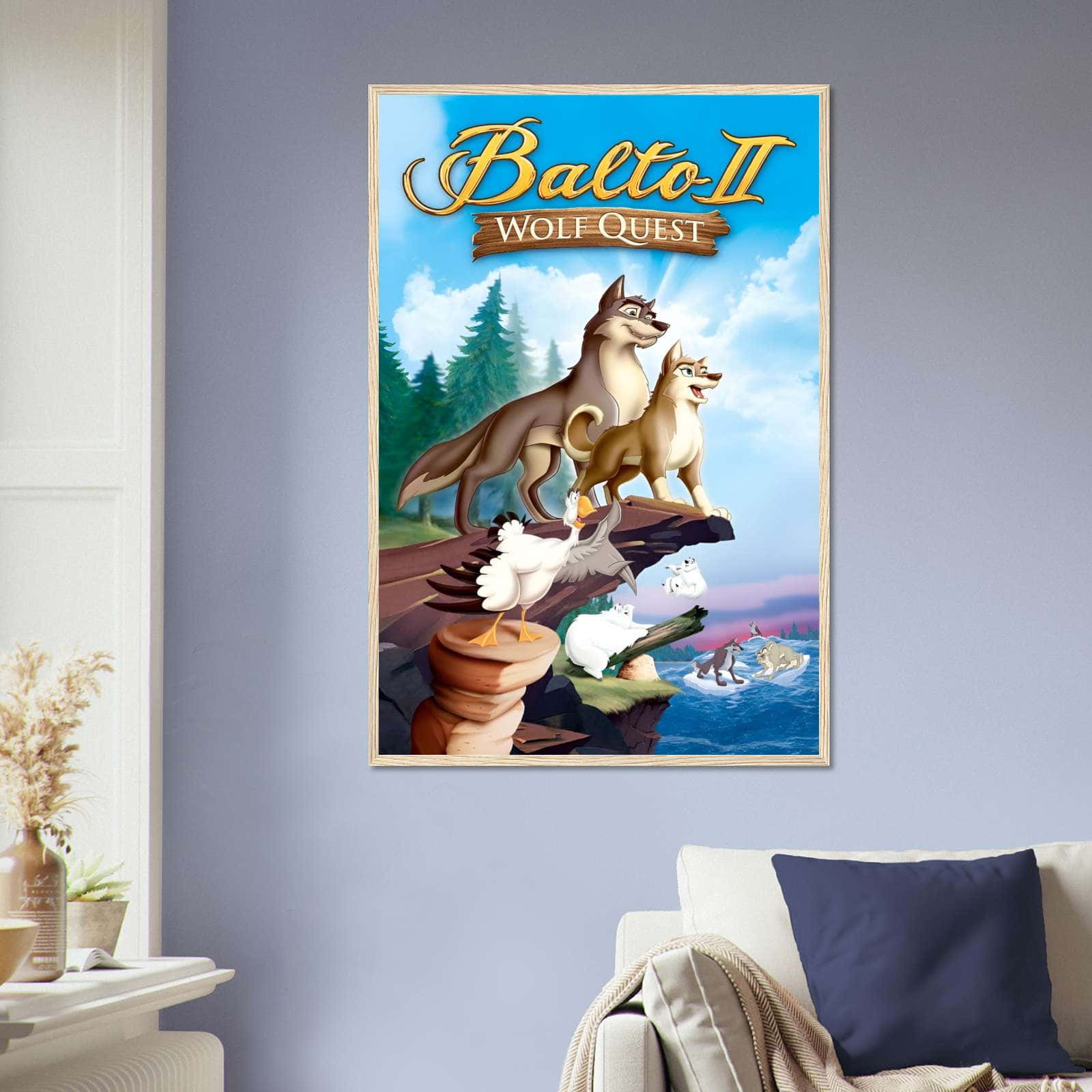 Balto II: Wolf Quest (2002) Movie Poster Print - Citiesbox