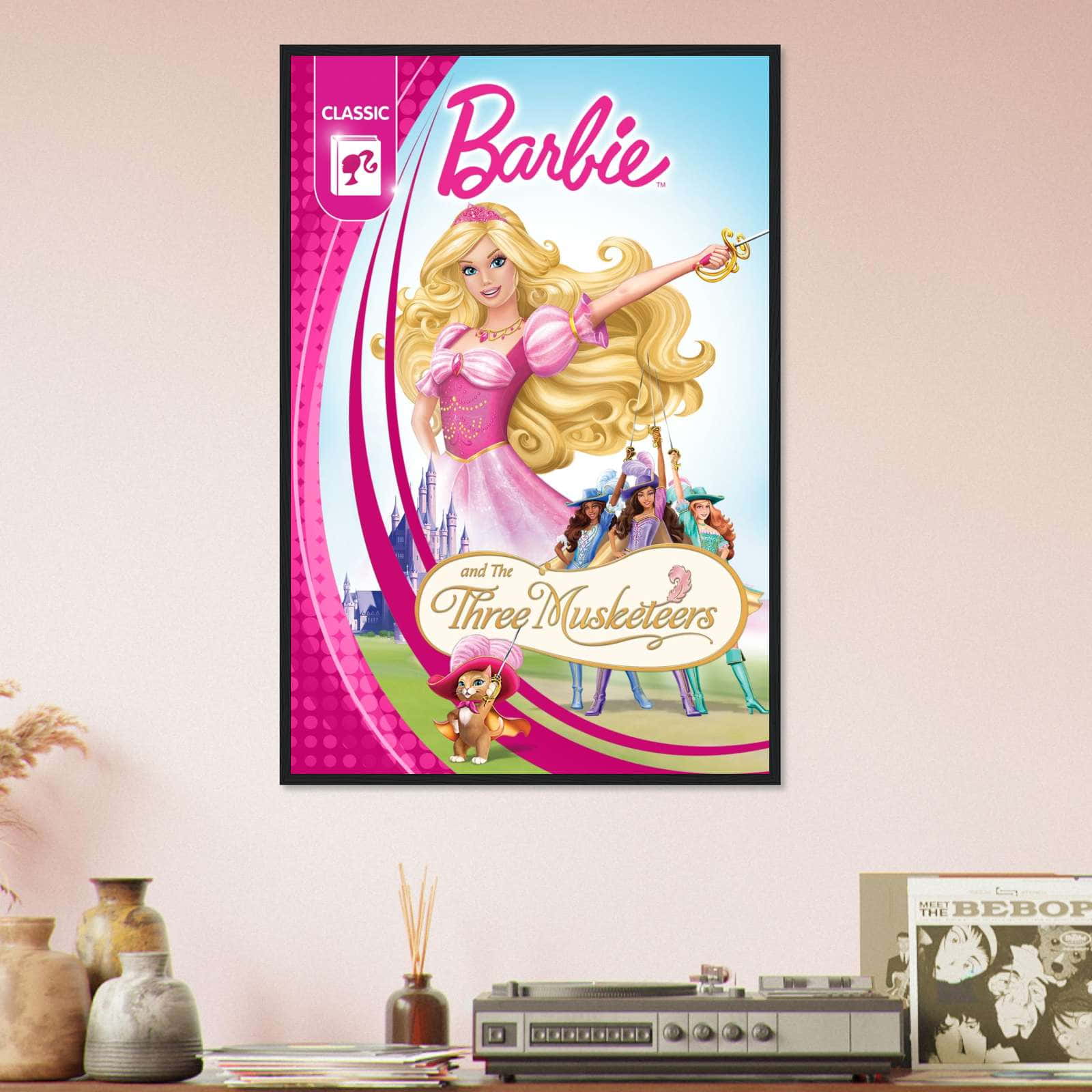 Barbie and the Three Musketeers (2009) Movie Poster Print - Citiesbox